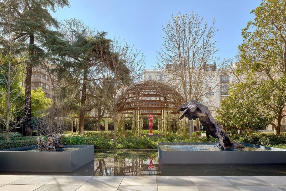Apertura del jardín secreto de la Fundación Juan March, un oasis oculto ...